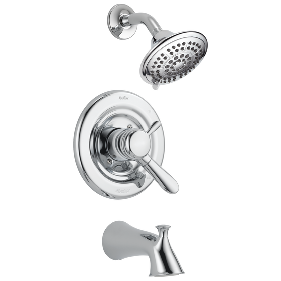 Tub/Shower Trim 1L 17S (Recertified) in Chrome T17438-R | Delta Faucet