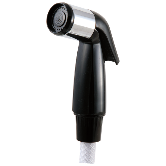 Side Spray & Hose Assembly - 6' - Black in Black RP26878 | Delta Faucet