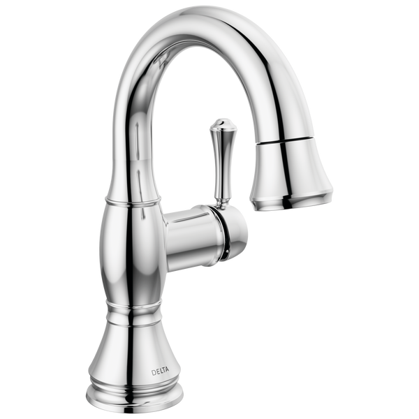 Single Handle Pull-Down Bathroom Faucet in Chrome 597-PD-DST | Delta Faucet