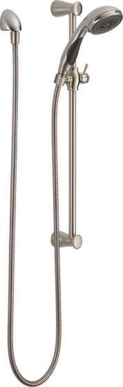 Hand Shower 2.5 GPM w/Slide Bar 3S (Recertified) in Stainless 57014-SS ...