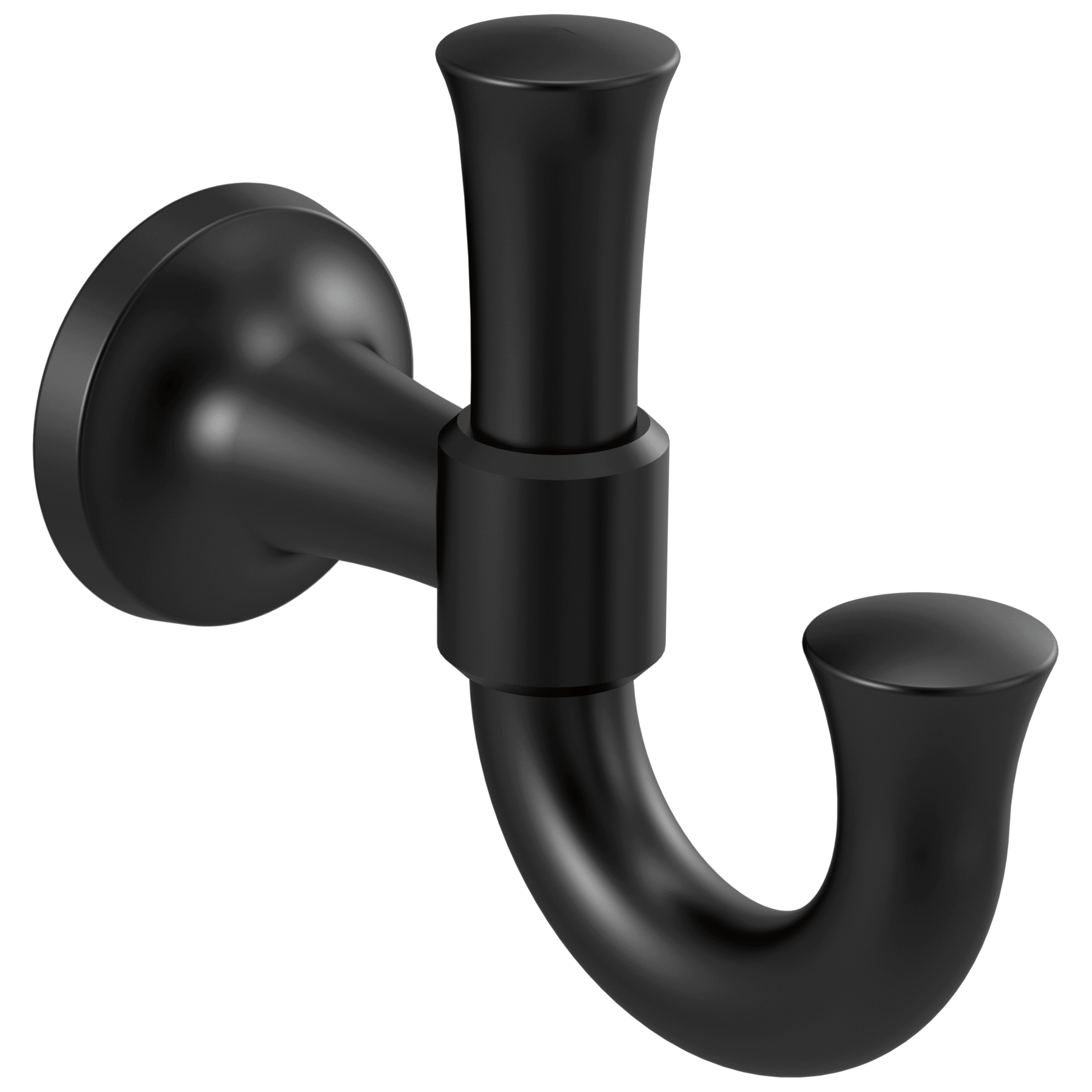 Robe Hook in Matte Black 75635-BL | Delta Faucet