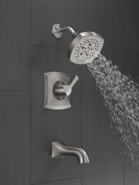 Monitor® 14 Series Tub and Shower (Recertified) in Spotshield Brushed ...