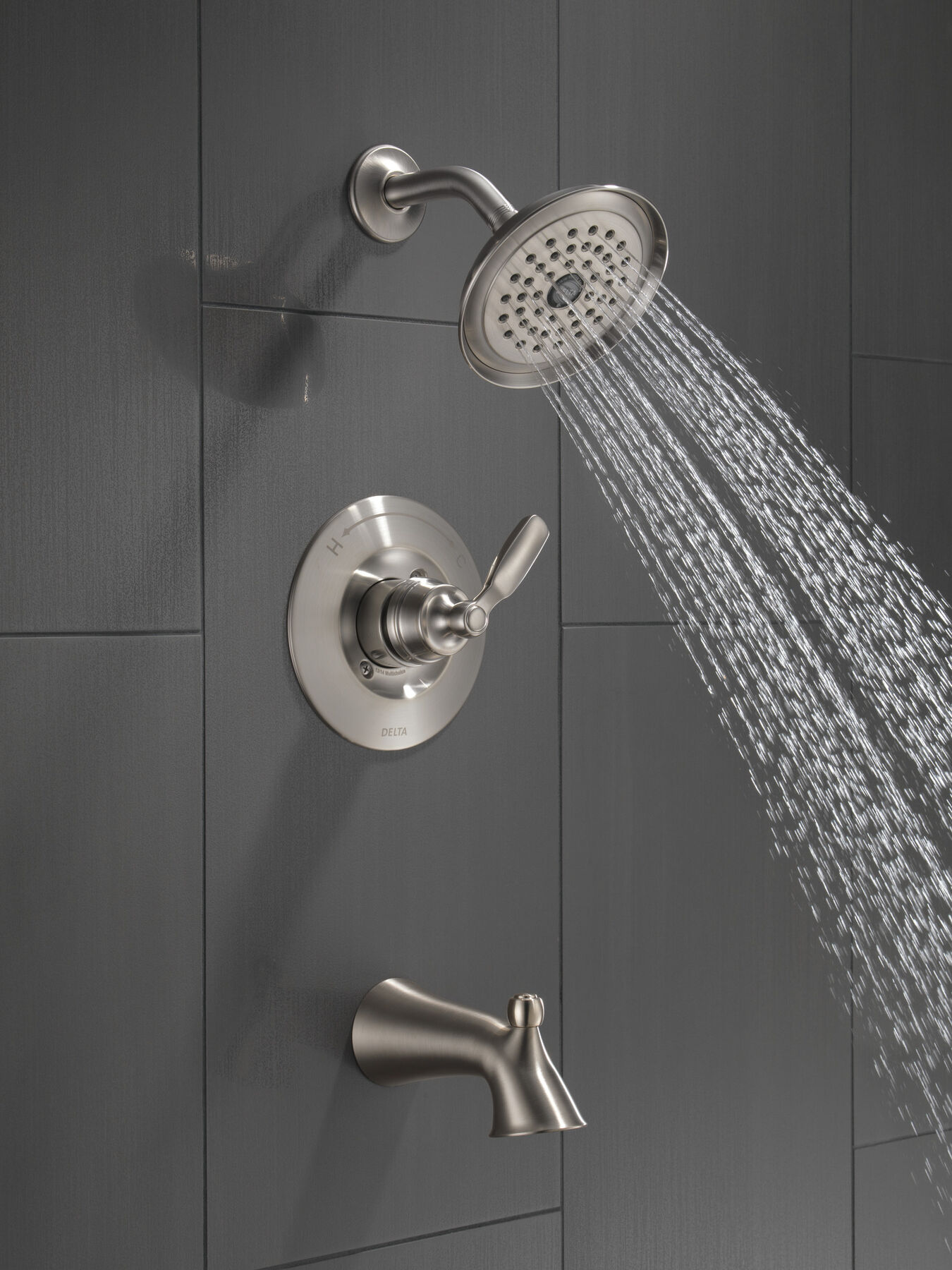 Tub/Shower Trim in Stainless T14432-SS | Delta Faucet