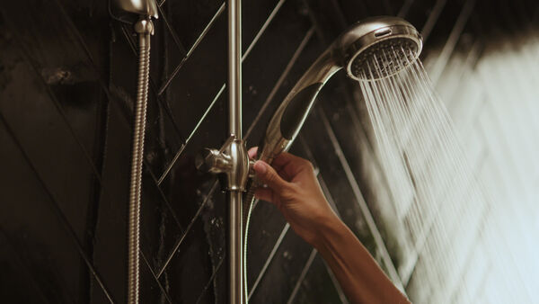 Premium 3-Setting Slide Bar Hand Shower in Stainless 57014-SS | Delta ...