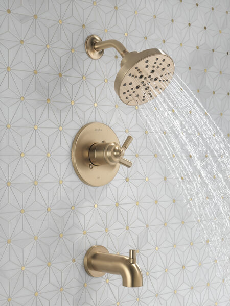 Monitor® 17 Series Tub & Shower Trim in Champagne Bronze T17435-CZ ...