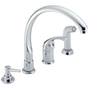 Single Handle Kitchen Faucet in Chrome 174 | Delta Faucet
