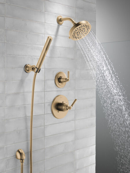 3-Setting Custom Shower Bundle - 14 Series in Champagne Bronze FVS6 ...