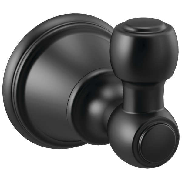 Robe Hook in Matte Black 73235-BL | Delta Faucet