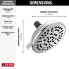 8-Setting Shower Head in Chrome 75898 | Delta Faucet