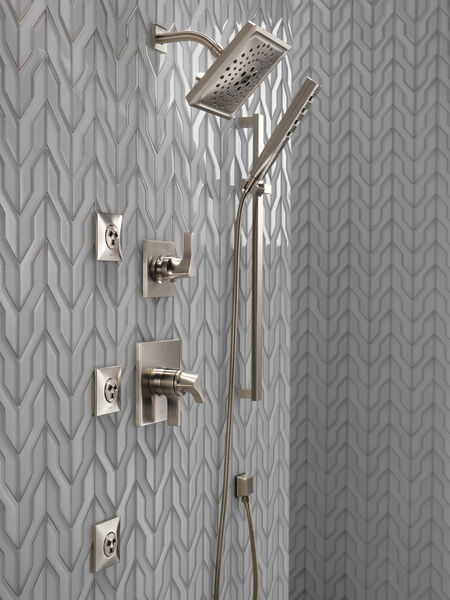 HydraChoice® Square Body Spray Trim in Stainless T50210-SS | Delta Faucet