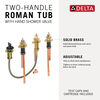 Two Handle Flexible Mount with Hand Shower R4707 | Delta Faucet