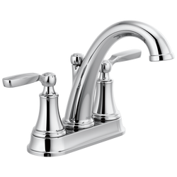 Two Handle Widespread Bathroom Faucet in Chrome 3532LF-MPU | Delta Faucet