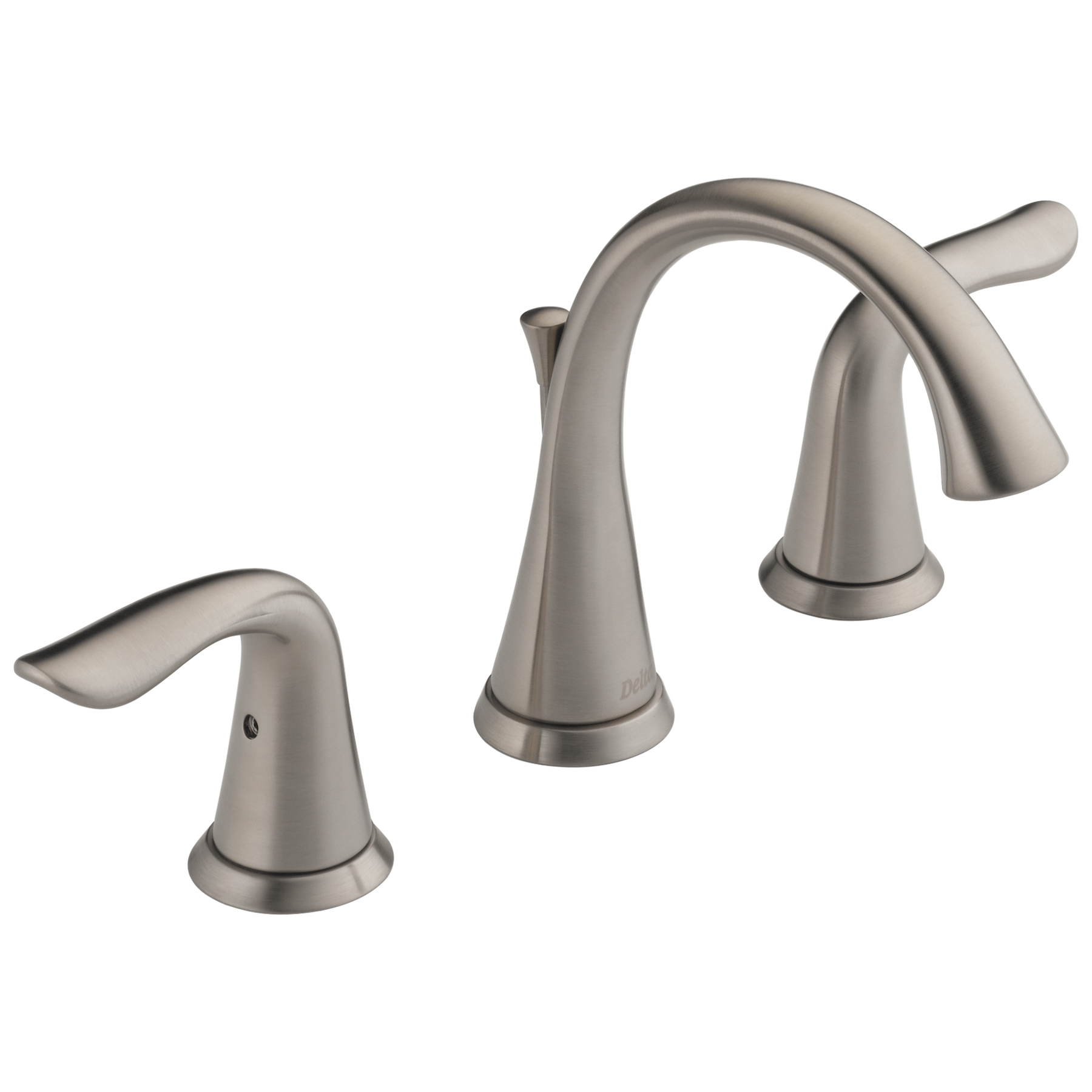 Two Handle Widespread Bathroom Faucet in Stainless 3538-SSMPU-DST | Delta Faucet