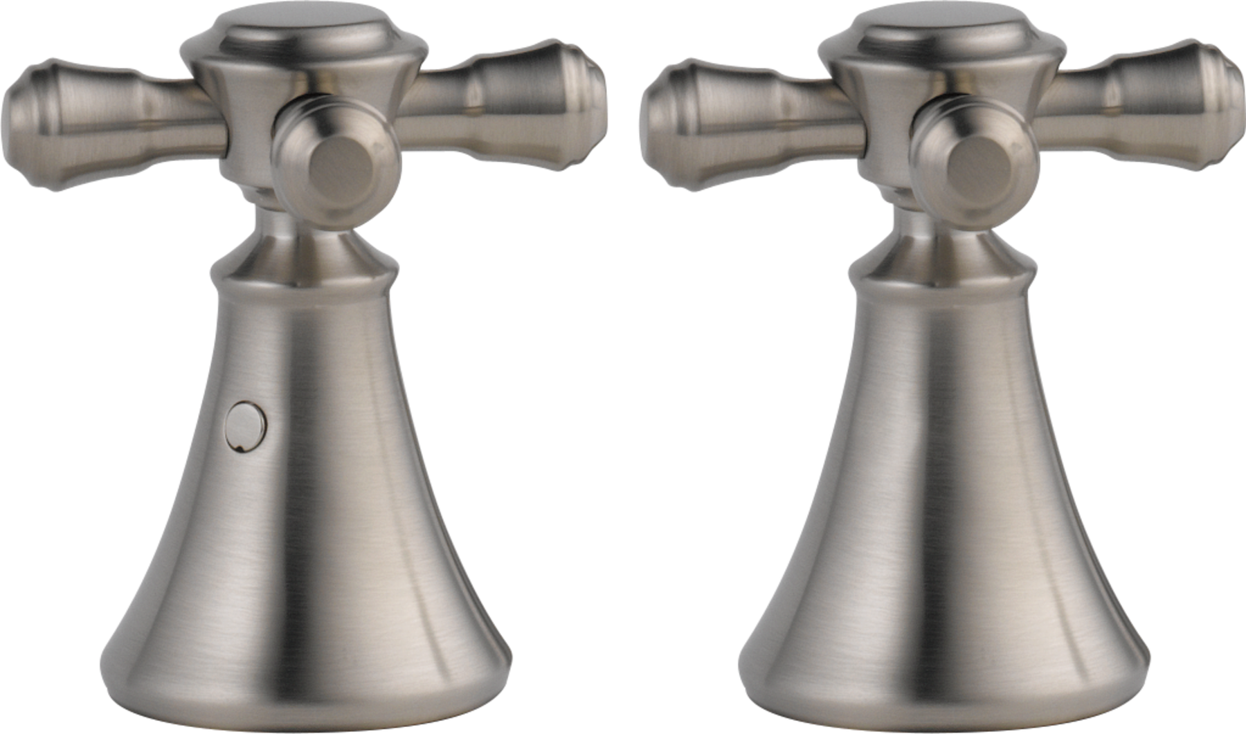 Metal Cross Handle Set - Deck Mount Bathroom & Bidet in Stainless ...