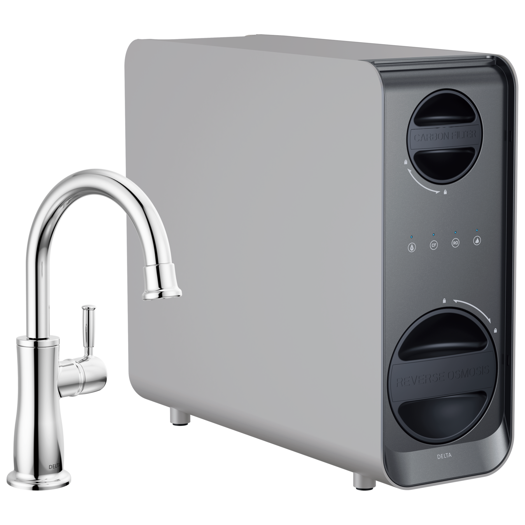 Tankless Under Sink 6-Stage Reverse Osmosis System with Beverage Faucet ...