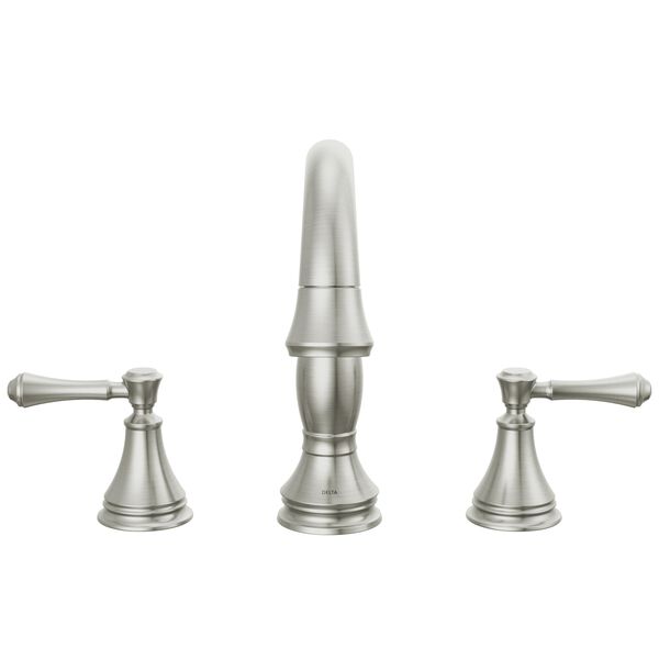 Two Handle Widespread Pull Down Bathroom (Recertified) in Stainless 3597-SSPD-DST-R | Delta Faucet