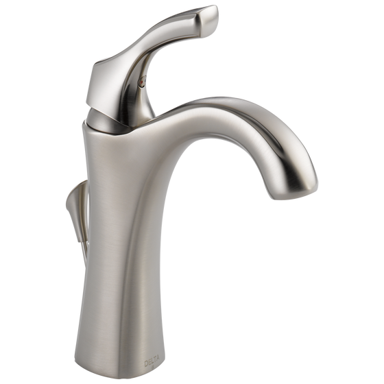 Single Handle Bathroom Faucet in Stainless 592-SS-DST | Delta Faucet