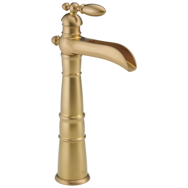 Vessel Bathroom Faucet 1L w/o Drain (Recertified) in Champagne Bronze ...
