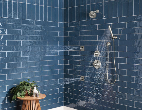 HydraChoice® Square Body Spray Trim in Lumicoat® Stainless T50210-SS-PR ...