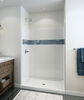 48'' x 74" x 34'' Shower Wall Set in High Gloss White B67414-4834-WH ...