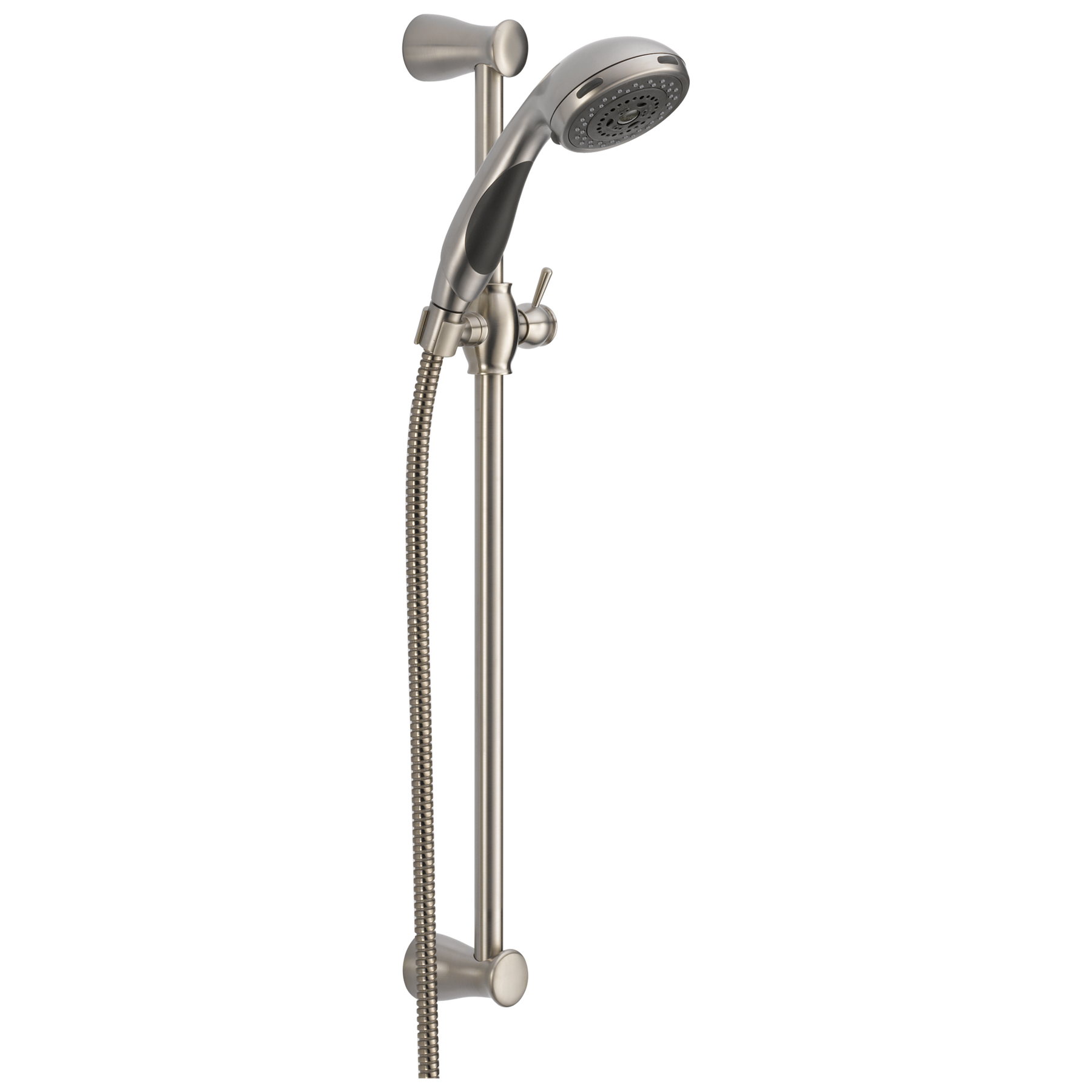 Premium 3-Setting Slide Bar Hand Shower in Stainless 57014-SS | Delta ...
