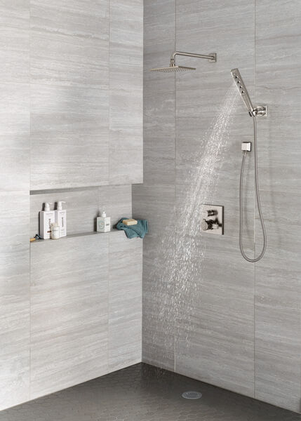 Shower Arm - 16" in Stainless RP46870SS | Delta Faucet