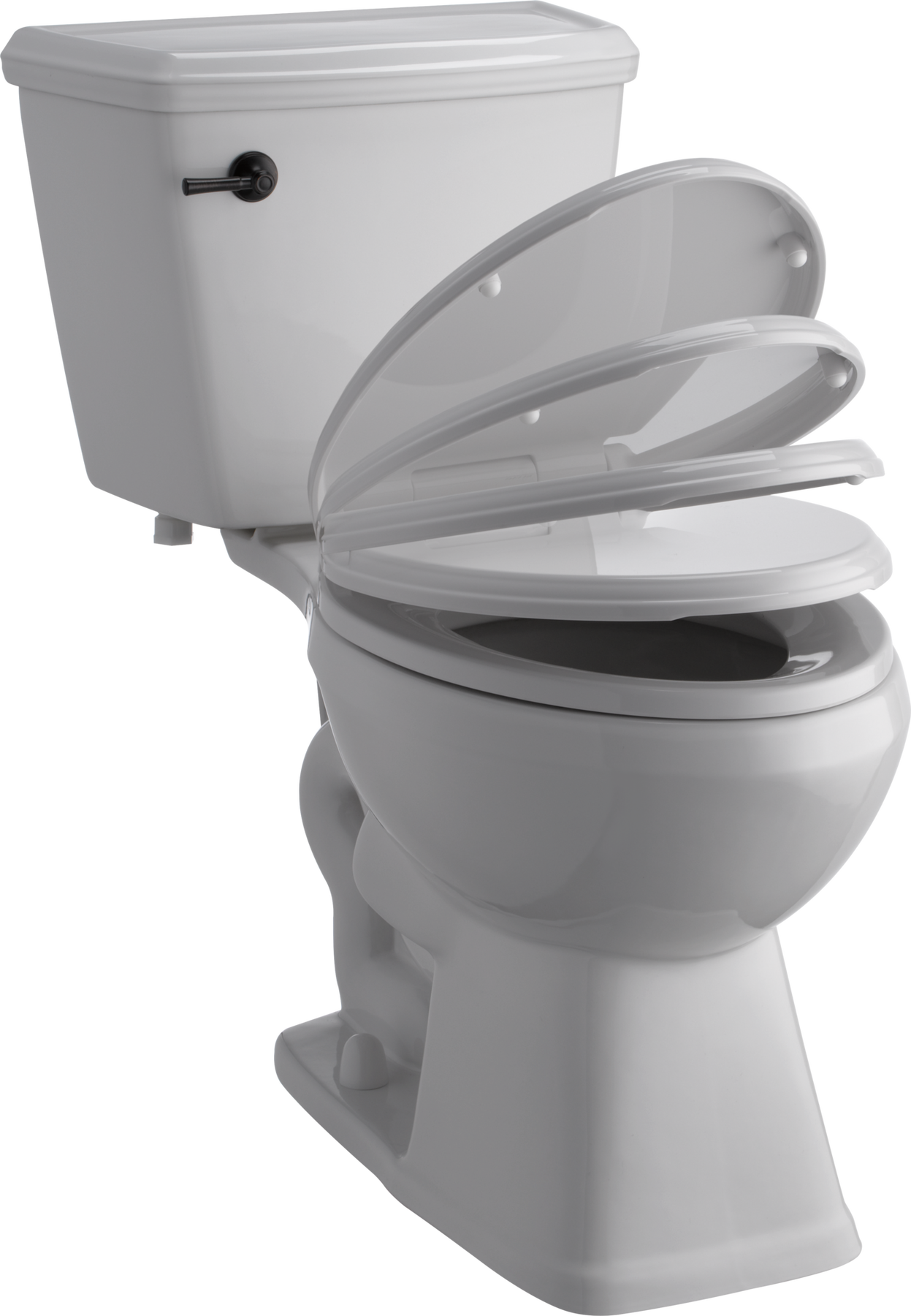 Elongated Toilet in White C43909-WH | Delta Faucet