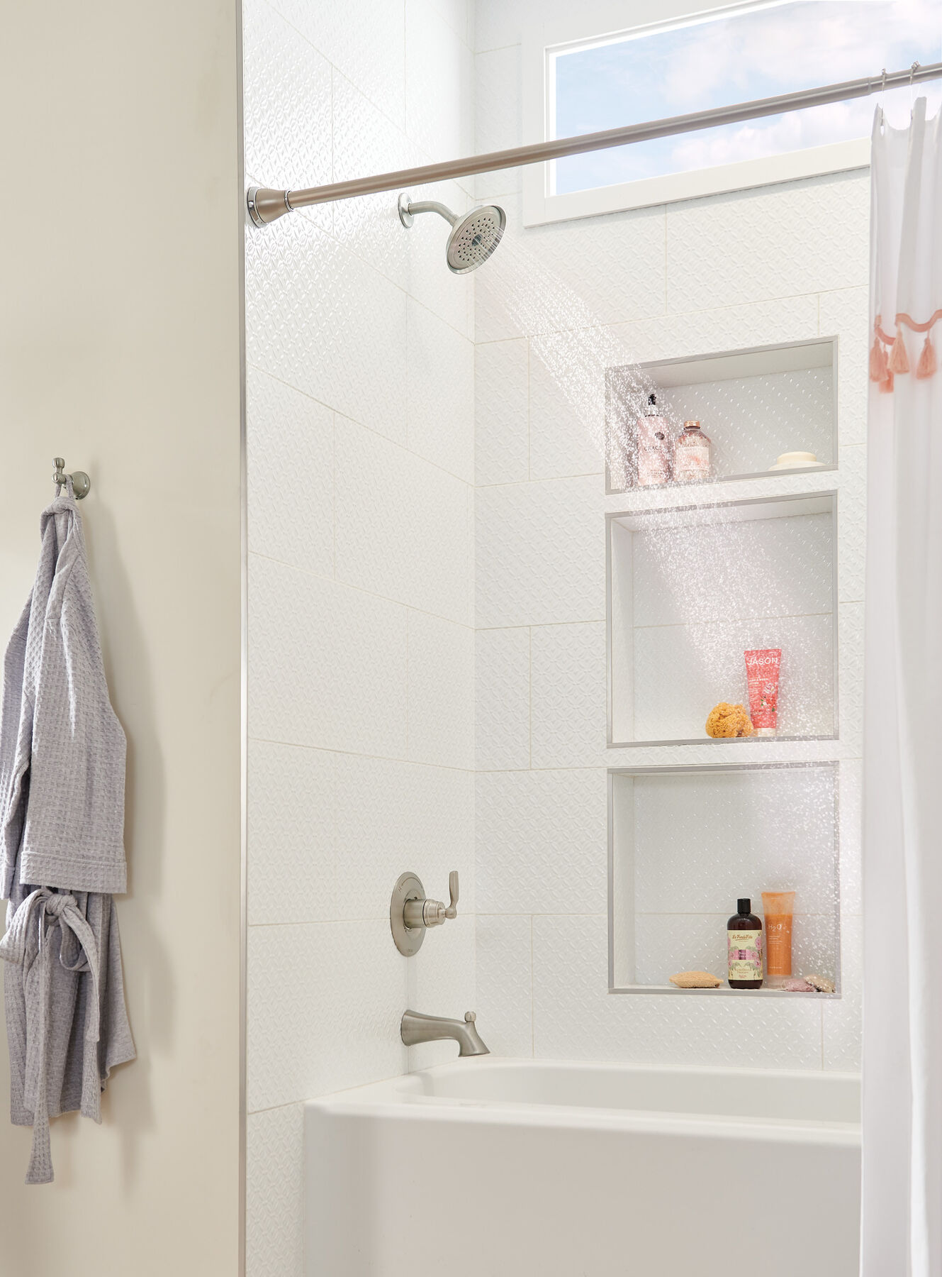 Tub/Shower Trim in Stainless T14432-SS | Delta Faucet