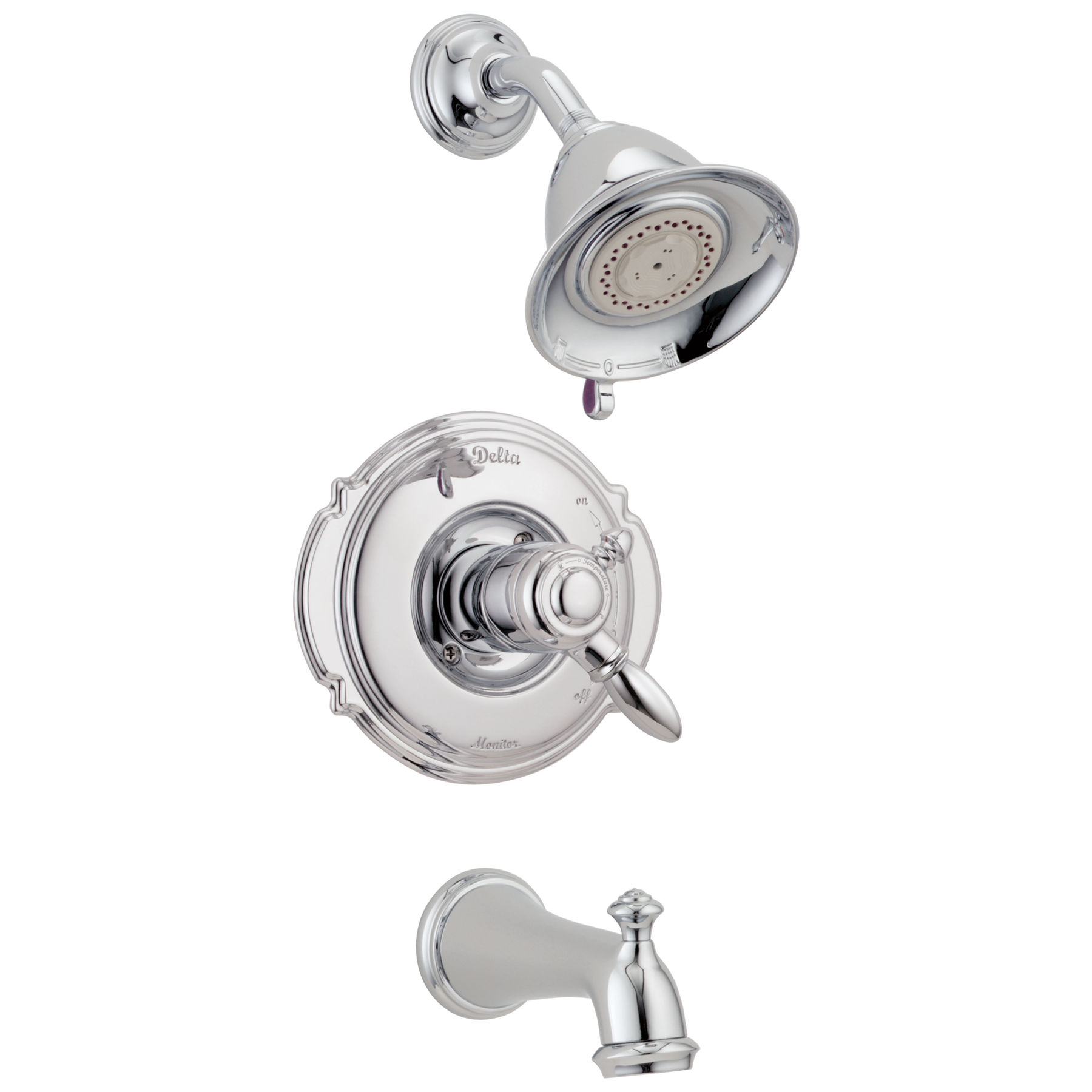 Monitor® 17 Series Tub & Shower Trim in Chrome T17455 | Delta Faucet