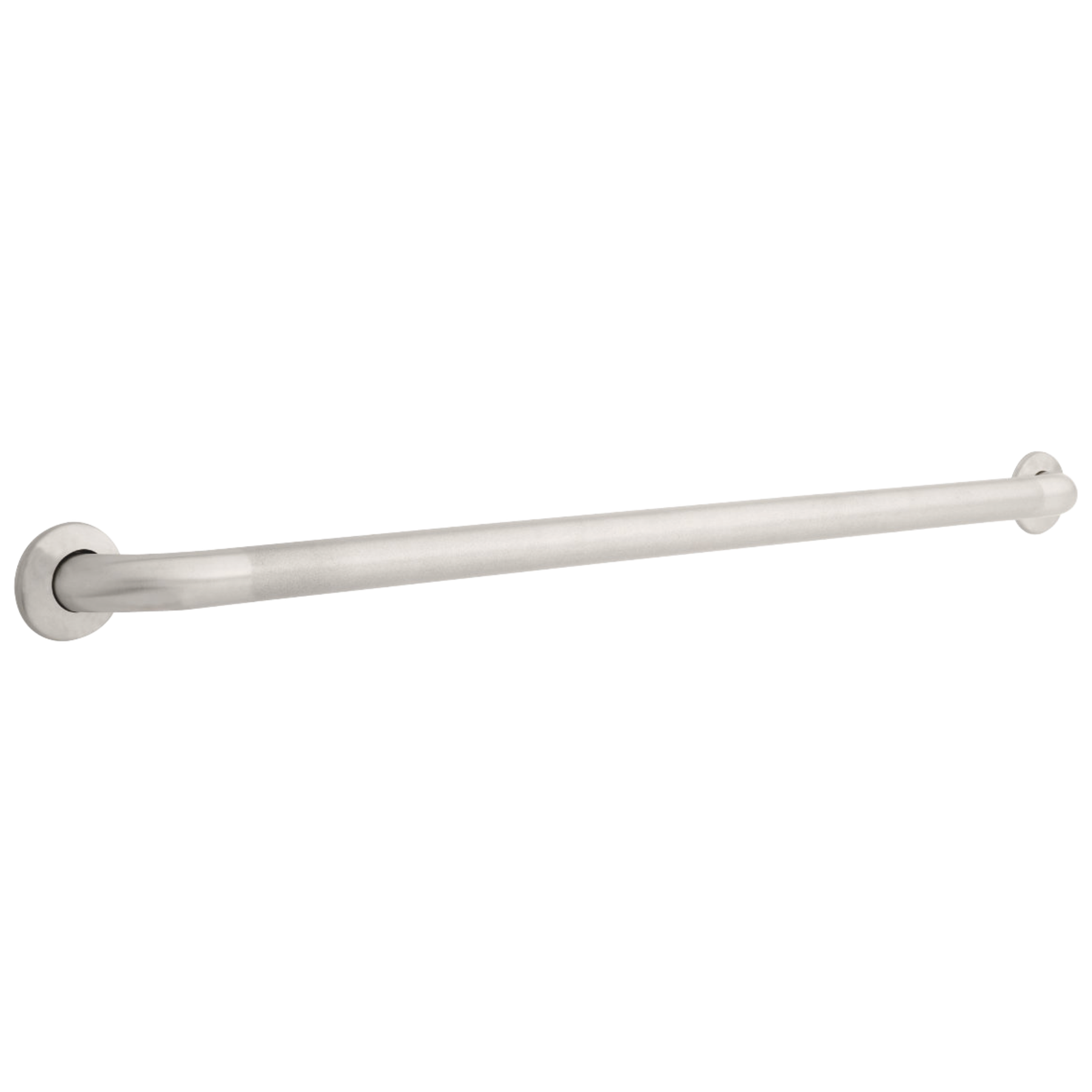 1-1/2" x 42" Grab Bar, Concealed Mounting in Peened Stainless Steel ...