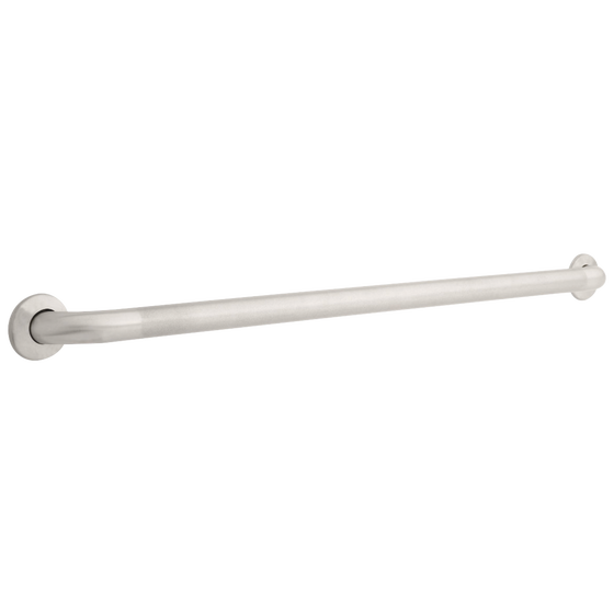 1-1/2" x 42" Grab Bar, Concealed Mounting in Peened Stainless Steel ...