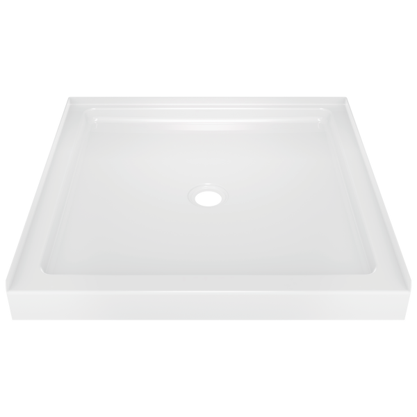 36" X 36" Shower Base in High Gloss White 40054 | Delta Faucet
