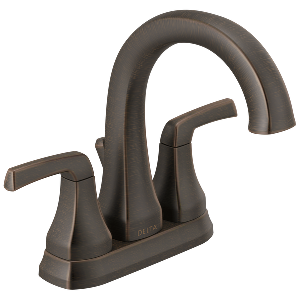 Two Handle Centerset Bathroom Faucet in Venetian Bronze 25770LF-RB | Delta Faucet