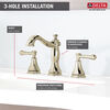 Two Handle Widespread Bathroom Faucet (Recertified) in Polished Nickel ...