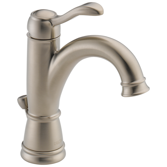 Single Handle Bathroom Faucet in Brushed Nickel 15984LF-BN-ECO | Delta ...