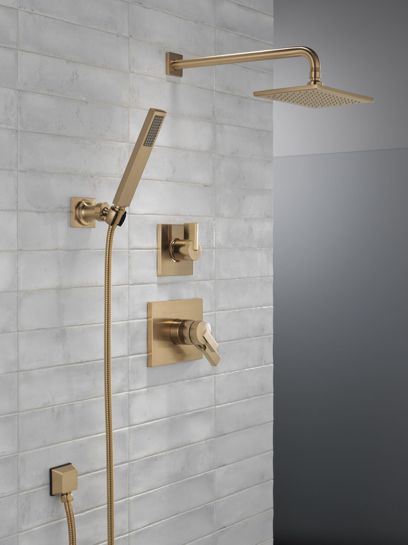 3-Setting 2-Port Diverter Trim in Champagne Bronze T11853-CZ | Delta Faucet