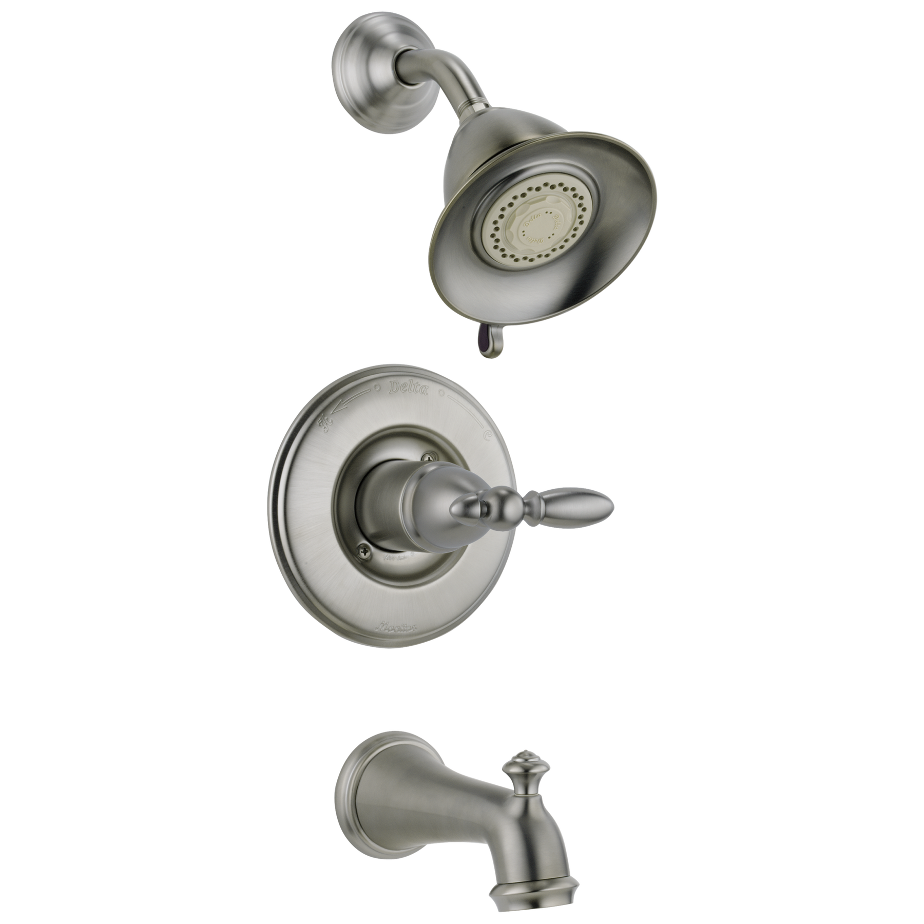 Monitor® Tub & Shower in Stainless 1455-SSLHP | Delta Faucet