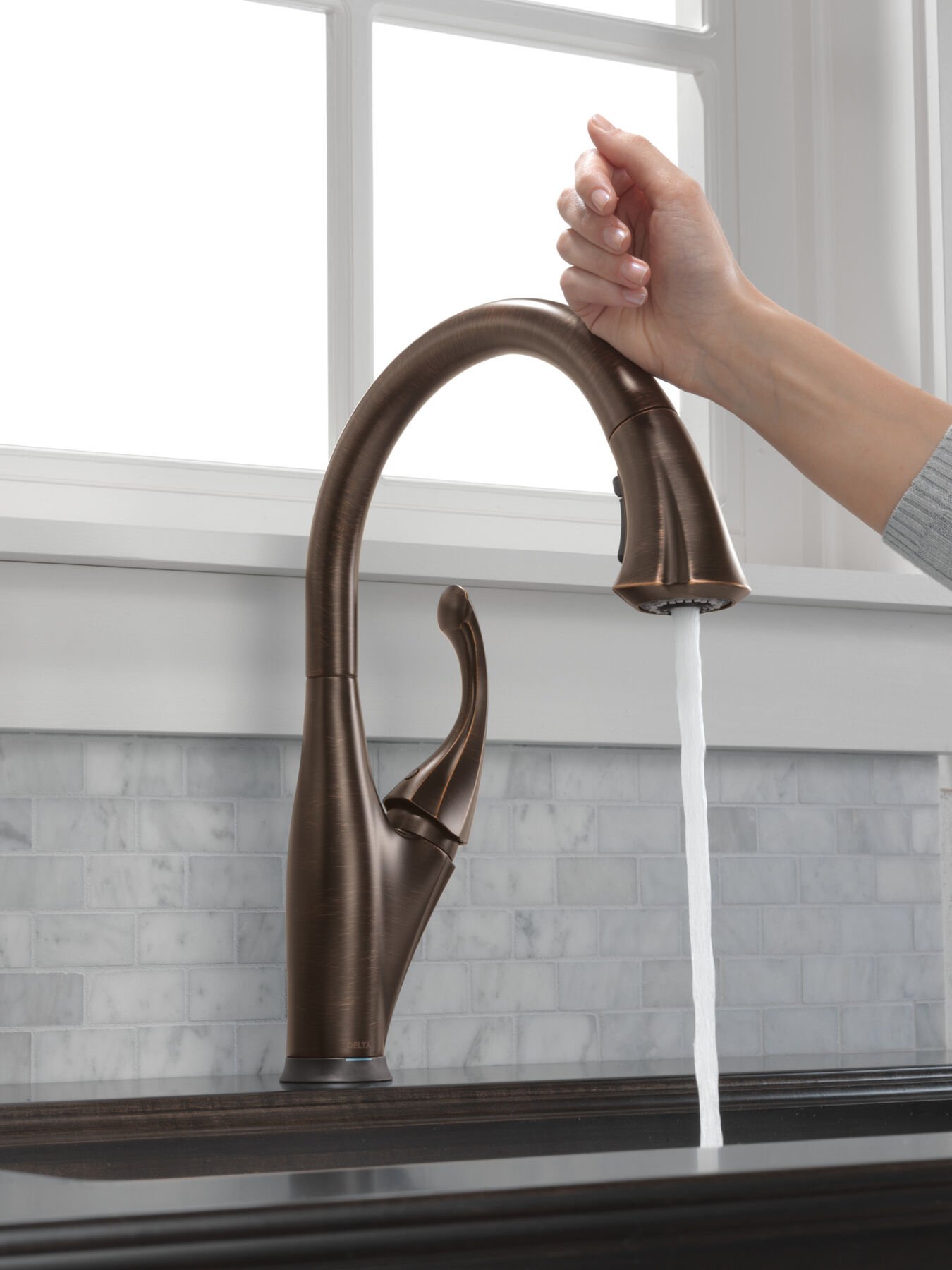 Touch2O® Pull-Down Kitchen Faucet 1L (Recertified) in Venetian Bronze ...