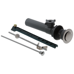 DELEX LAV L/POP-UP-W KNOB HNDL in Chrome 3504 | Delta Faucet