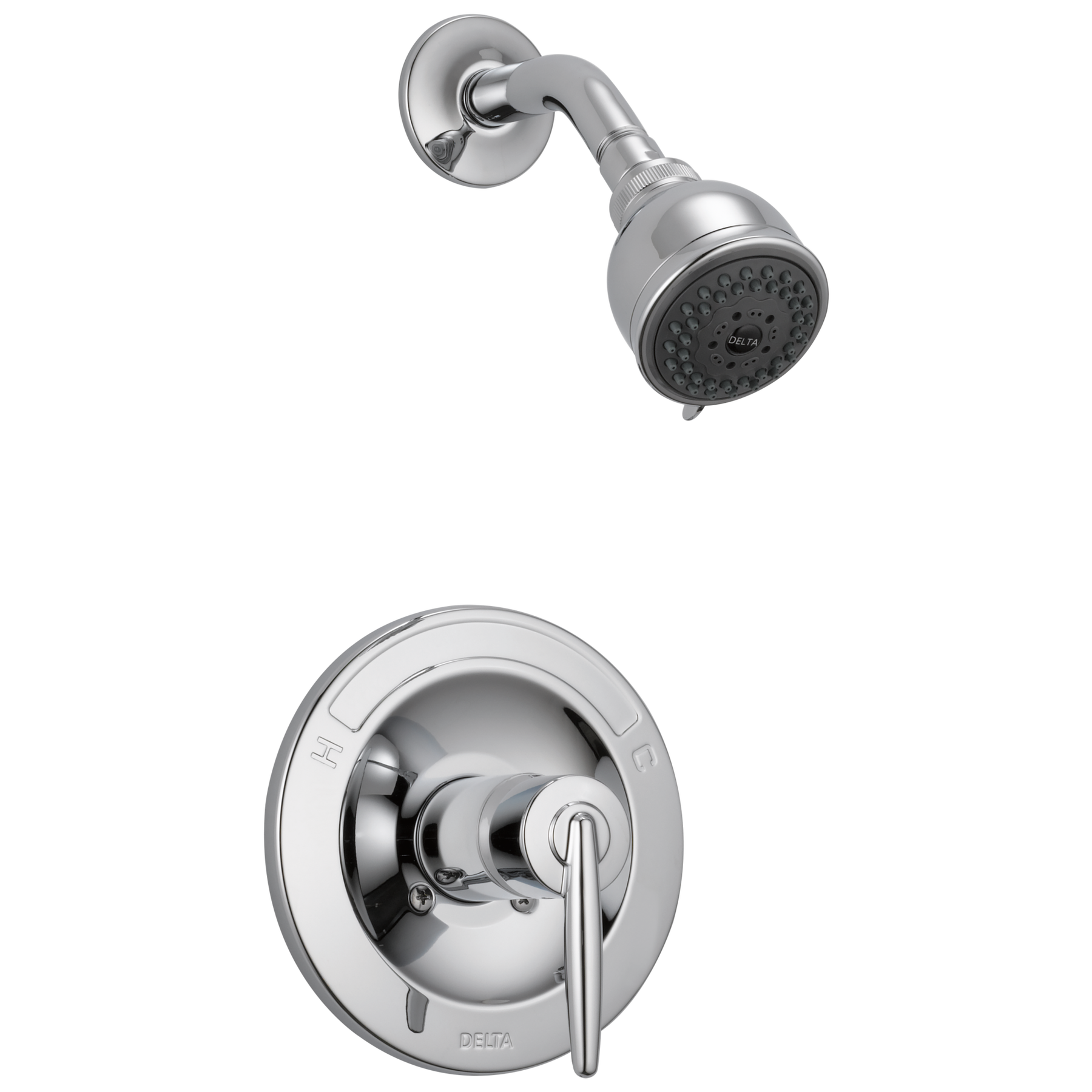 In-Wall Shower Only - Stick Handle; with 3F Shower Head Ceramic Valve ...