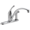 Single Handle Kitchen Faucet with Integral Spray in Chrome 340-DST ...