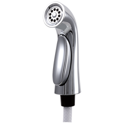 Two Handle Kitchen Faucet with spray in Stainless 21925LF-SS | Delta Faucet