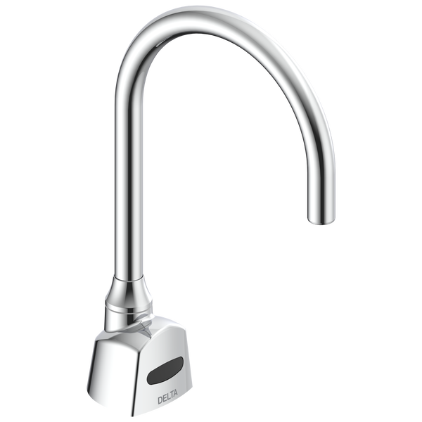 Deckmount Electronic SE Gooseneck Faucet, Battery, 0.5gpm in Chrome ...