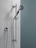 Premium 3-Setting Slide Bar Hand Shower in Chrome 57021 | Delta Faucet