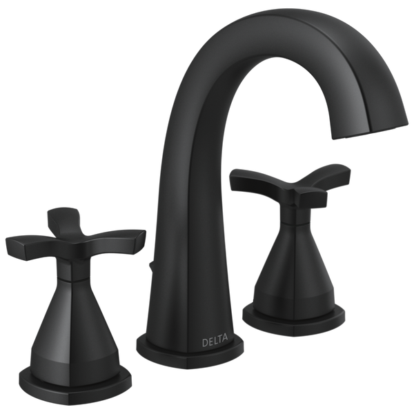Widespread Faucet in Matte Black 357756-BLMPU-DST | Delta Faucet