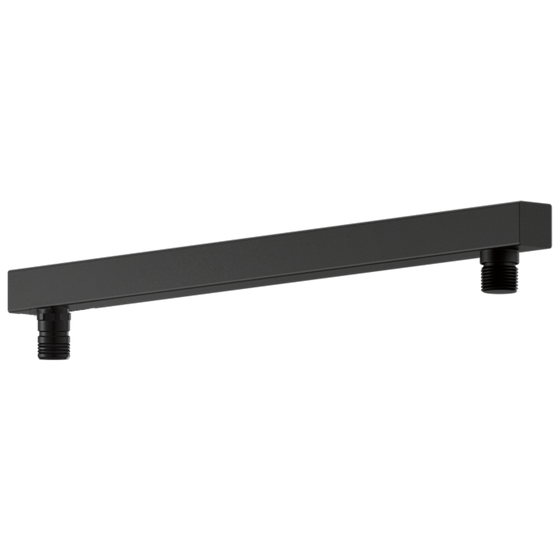 Angular Overhead Shower Arm in Matte Black RP100815BL | Delta Faucet