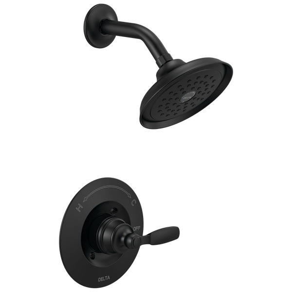 Shower Trim in Matte Black T14232-BL | Delta Faucet