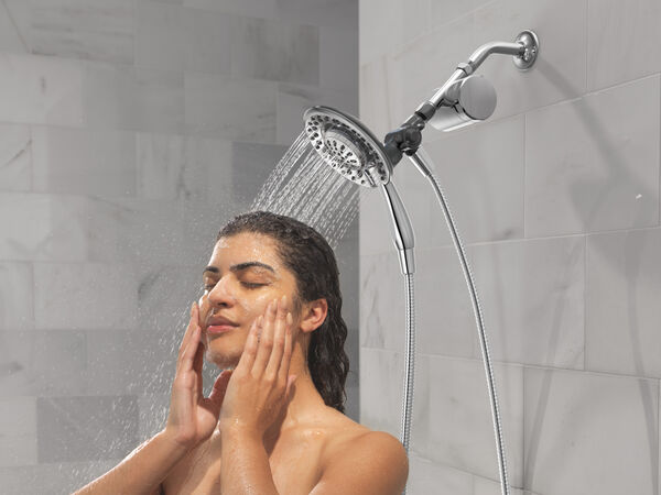 Shower Filter Attachment with 4-Setting In2ition® in Chrome 7SF110B ...