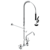 Pre-Rinse Faucet with Add-On Faucet in Chrome 55C1583 | Delta Faucet