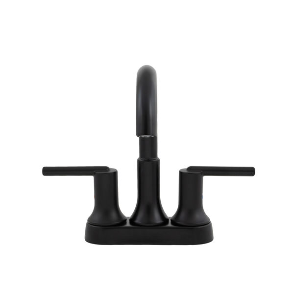 Two Handle Centerset Bathroom Faucet in Matte Black 2559-BLMPU-DST ...